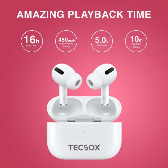 Order TecPod Bluetooth Earbuds | Deep Bass | Water Resistant – TecSox